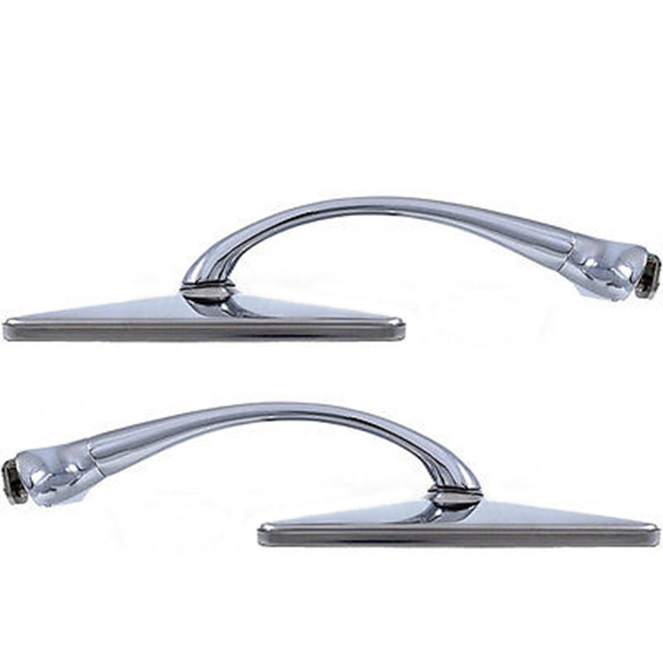 Rectangle Long Arm Peep Glass Mirror Outside Side Rear View Door Hot ...