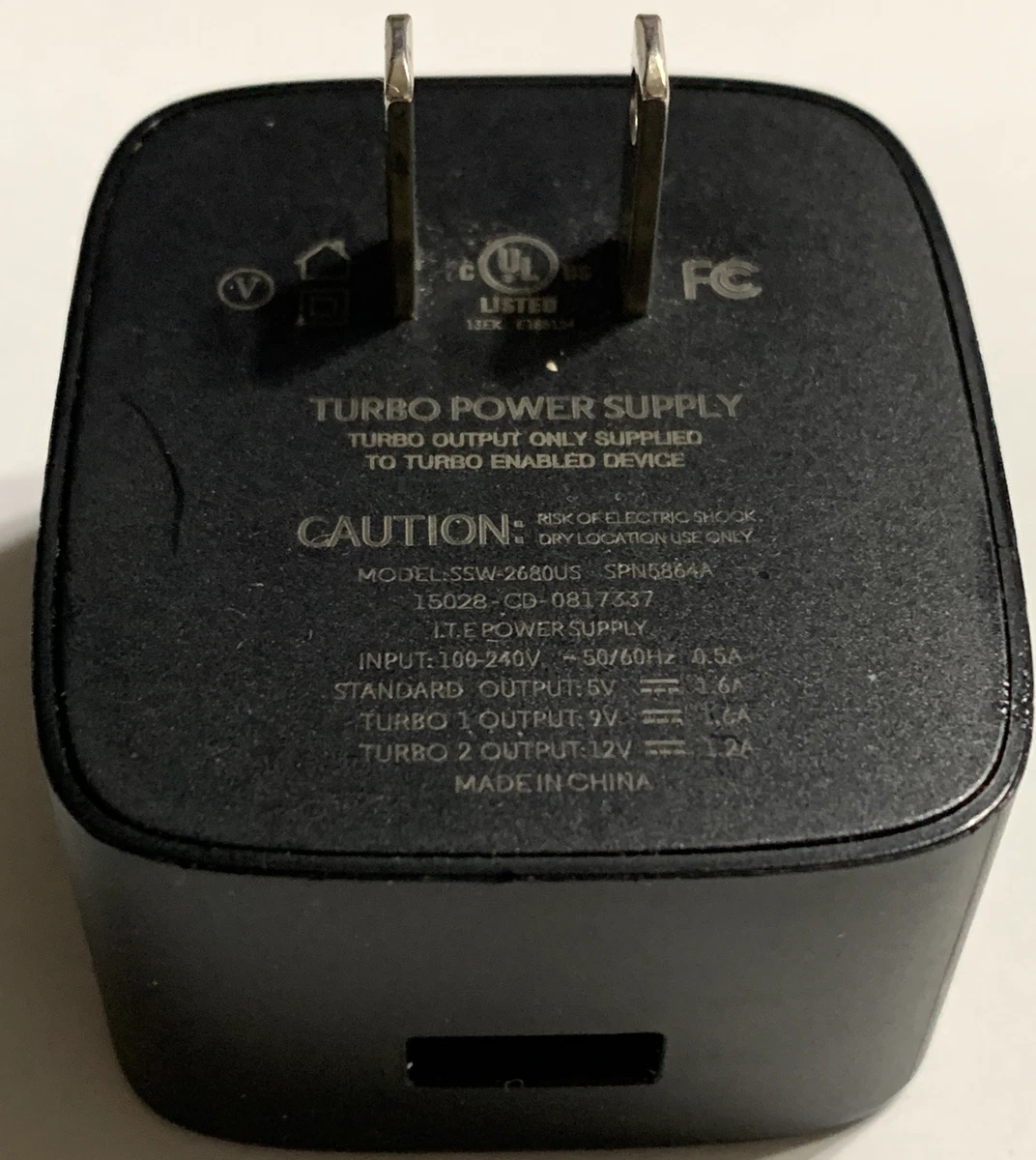 Droid Turbo Phone Charger
