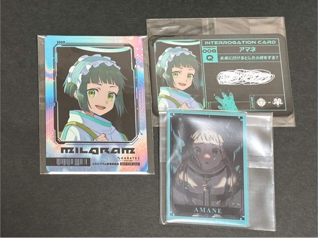 MILGRAM Amane Karakasatetsu 2nd AnniVersary Akka Photo Card | eBay