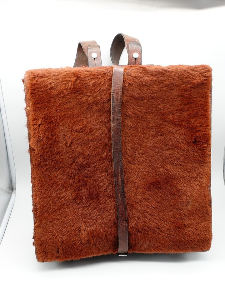 WW2 Swiss Army Military Pony Fur Backpack Tornister Rucksack 1952 ...