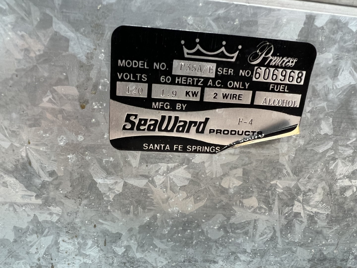 85 Chris Craft Commander 336 Boat SeaWard Princess Marine stove ...