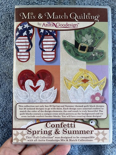 Anita Goodesign Design CD Confetti Spring & Summer Mix & Match ...
