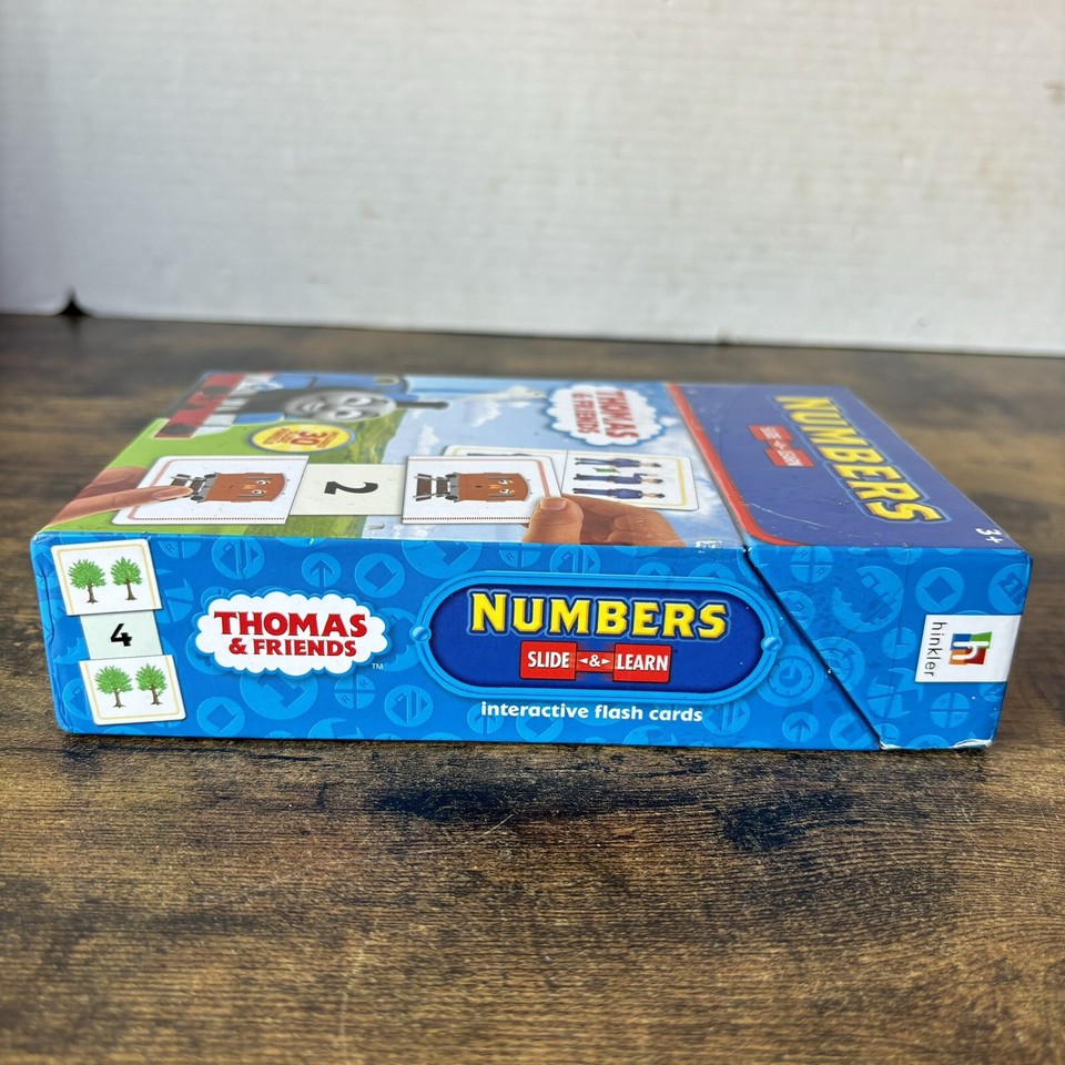 Thomas The Tank Engine Flash Cards, Thomas & Friends, Numbers, Slide ...