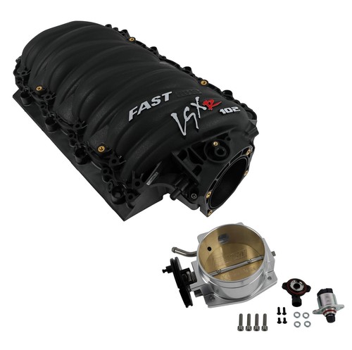 Edelbrock 102MM LSXR LS1 LS2 LS6 Fast Throttle Body & Black Intake ...
