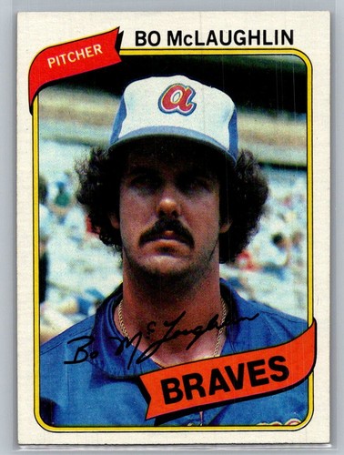 1980 Topps #326 Bo McLaughlin Atlanta Braves Baseball Card | eBay