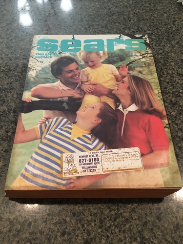 1983 Sears Spring Summer Catalog Vintage Department Store 80s Home Auto ...