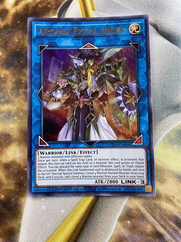 Yu-Gi-Oh Card - CT15-EN006 - ARCANA EXTRA JOKER (ultra rare holo) - NM ...