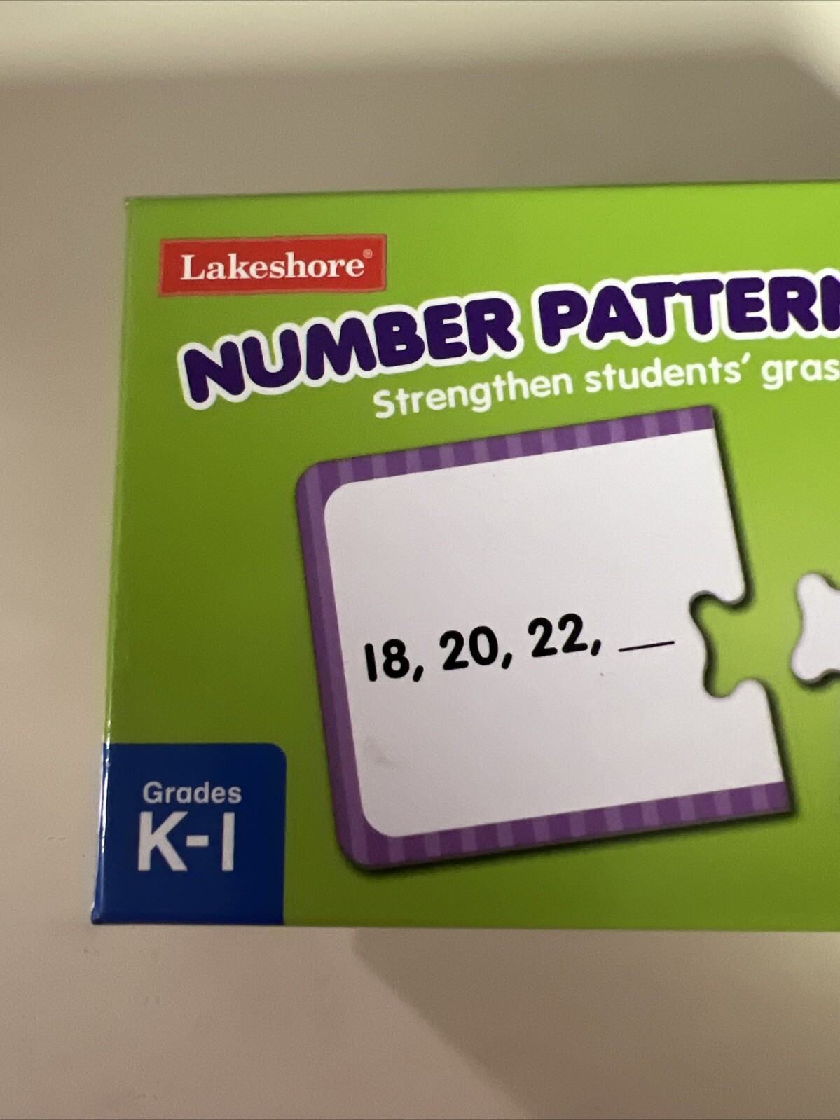 Lakeshore Learning Number Patterns Match-Ups | eBay