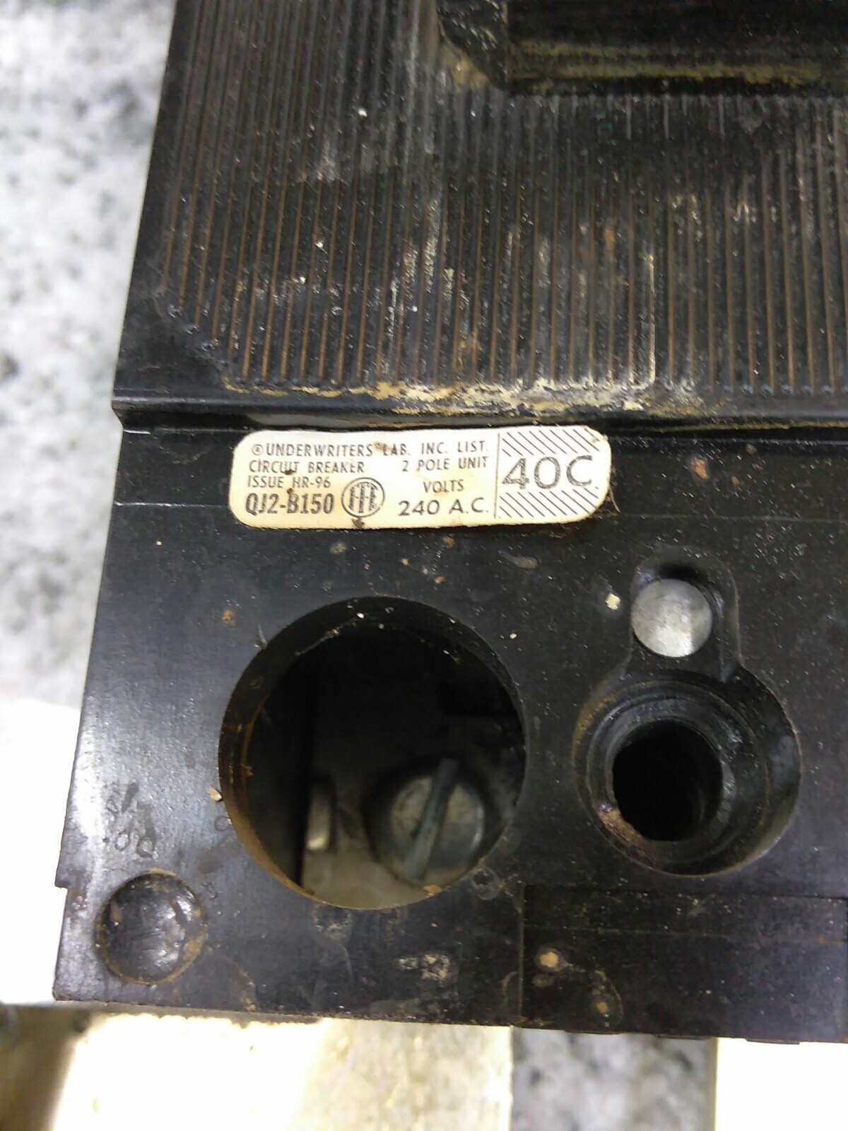 SIEMENS QJ2-B150 2 Pole 150 Amp 240VAC 150A Main Line Load Lugs W/ KITS ...