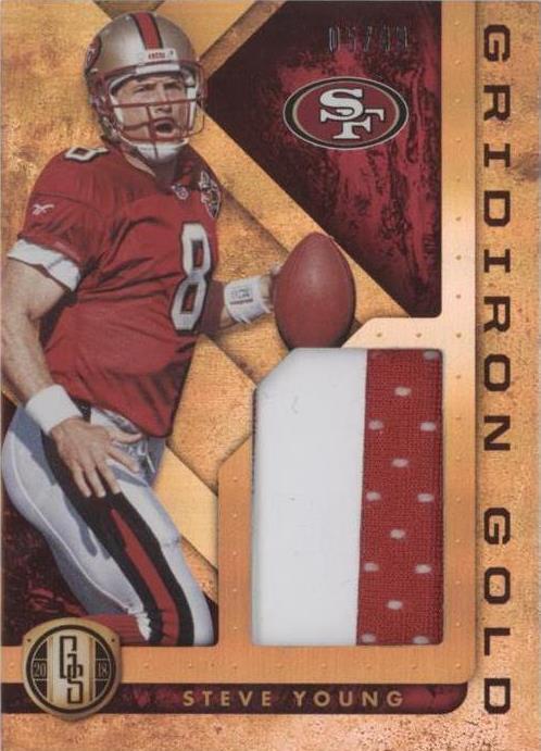2018 Panini Gold Standard - Gridiron Gold Steve Young #GG-8 Prime /49 ...