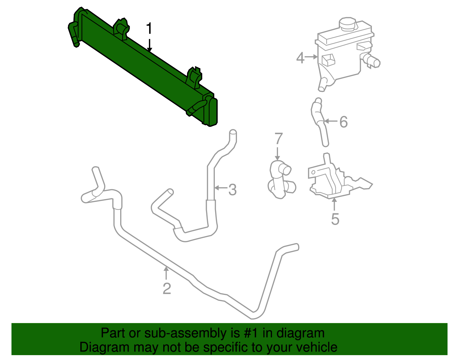 Toyota Genuine OEM G9010-33010 Radiator ASSY G901033010 for sale online ...