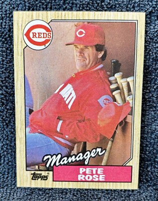 1987 Topps - #393 Pete Rose 3 Error card *RARE! | eBay