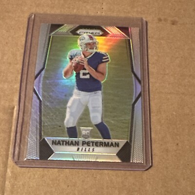 2017 Panini Prizm Nathan Peterman Rookie Silver Holo Prizm #238 | eBay