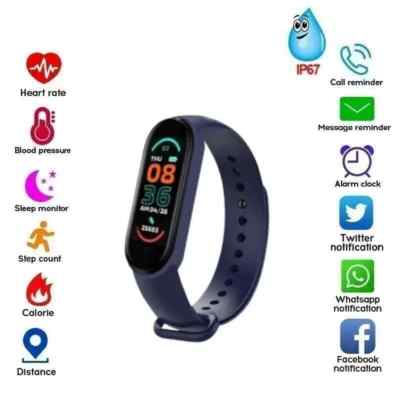 Fitbit Smart Watch Gym Band Fitness Tracker Heart Rate Monitor Sports ...
