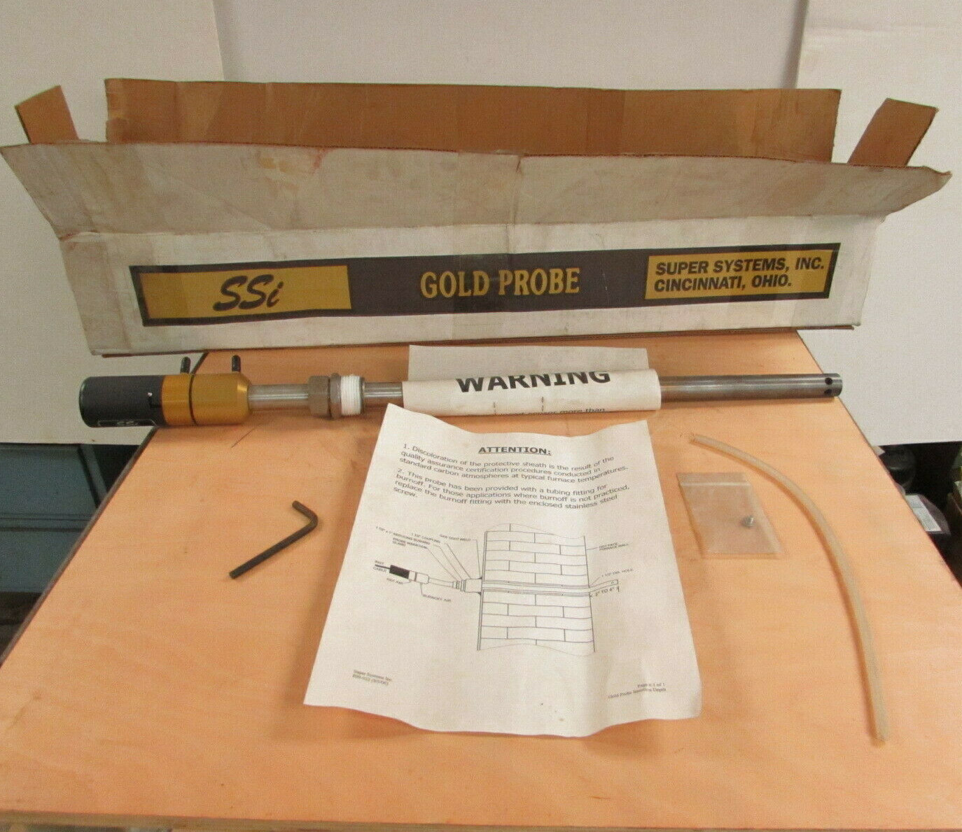 SSI 15000 GOLD PROBE OXYGEN SENSOR SUPER SYSTEMS INCORPORATED ***NIB ...