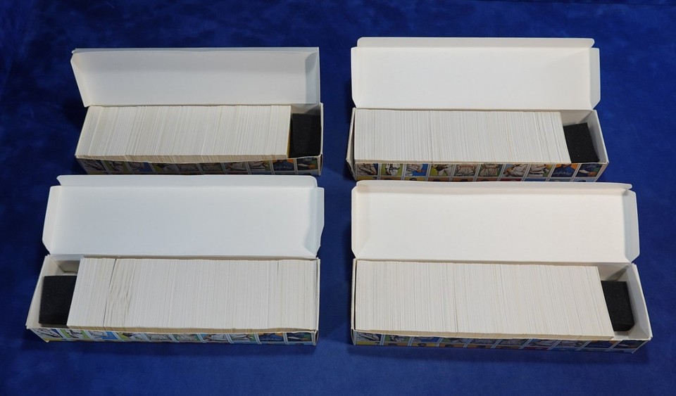 1983 T206 BASEBALL THE MONSTER REPRINT LOT OF 4 COMPLETE SETS IN BOXES ...