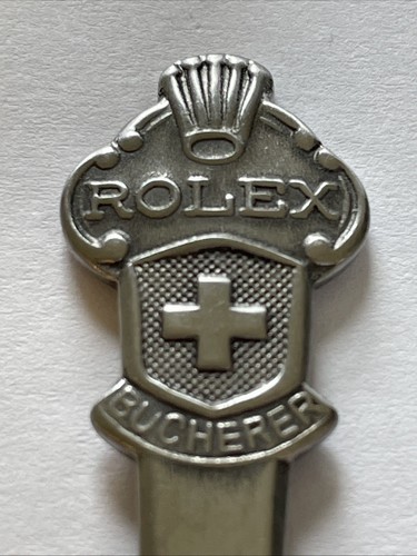 Zermatt Rolex Bucherer Of Switzerland CB Vintage Souvenir Spoon ...