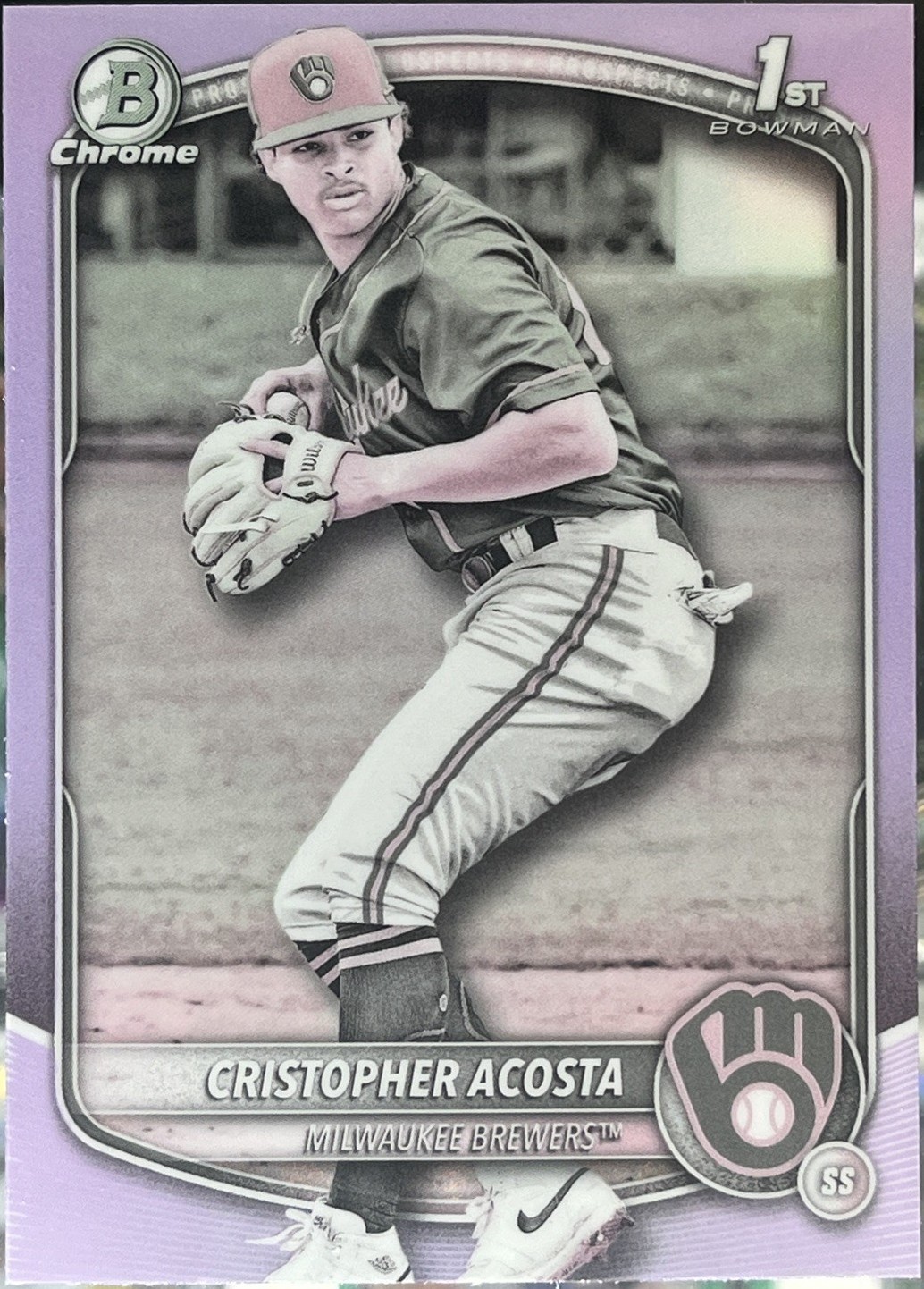 2025 Bowman Chrome - Prospects Cristopher Acosta, Cristopher Acosta # ...