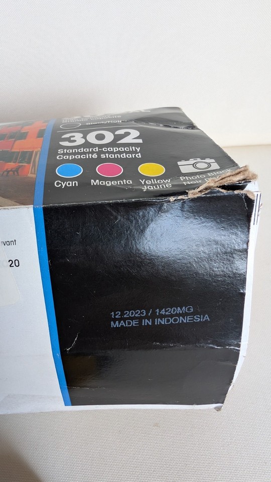 EPSON T302XL-BCS Claria Premium Ink Black & Standard Color Cartridge ...