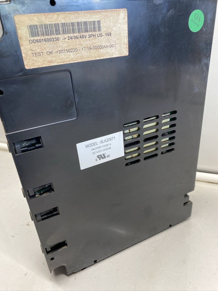 Enersys 6LA20671 24/36/48VDC 480VAC 3-Phase Charger Module For Parts Or ...