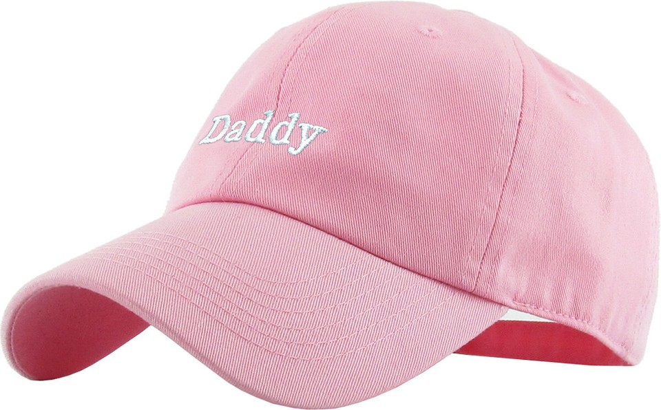 Daddy Embroidery Dad Hat Cotton Adjustable Baseball Cap Unconstructed ...
