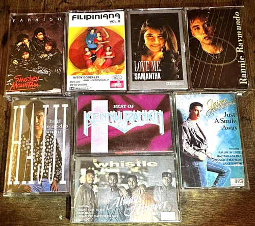8 Cassette Tape Lot Of Music From Philippines - Pop/R&B/1990’s/ Mico WEA Records | eBay