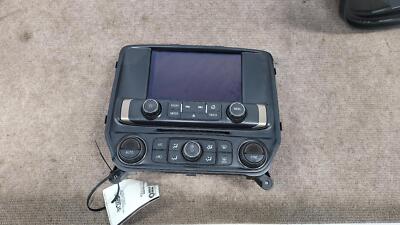 2017 GMC Sierra 1500/2500/3500 Denali Radio control panel w/screen, Pn ...