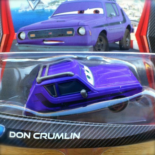 Disney PIXAR Cars 2 DON CRUMLIN Gremlin Purple LEMON diecast #31 GREEN ...