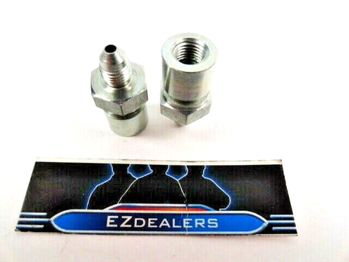 3/16" TO -3AN BRAKE LINE ADAPTER KIT STREET ROD,HOT ROD, RAT ROD,IMCA ...