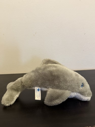 Vintage Sea World Dolphin 10" Plush Stuffed Animal Toy 1992 | eBay