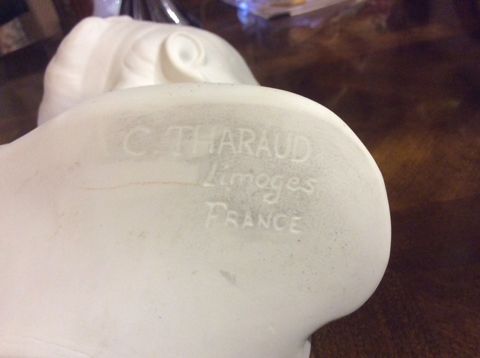 Rare Biscuit Busts Of Boy and Girl Limoges MNP By Jean-Antoine Houdon ...