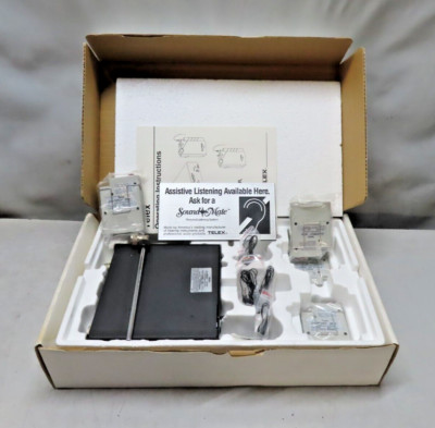 Open Box- Telex Sound Mate ST-200 71218000 w/ 3X SR-50 Ch Q, Telescopic ...