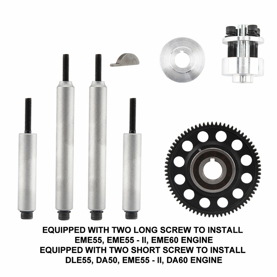 Electric Starter for DLE55/DA50/DA60/EME55-II/EME60 Gasoline Engine RC ...