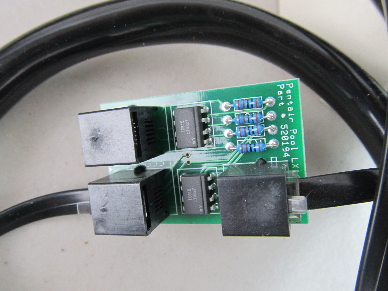 Pentair Compool EZTouch EZ Touch 520023 REV B PCB LX100 w/ Antenna | eBay