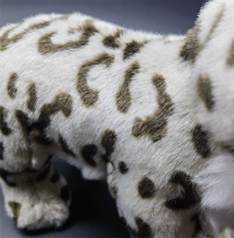 Snow Leopard 12 Inch Stuffed Animal Plush Toys Toddler Doll Kids Gifts ...
