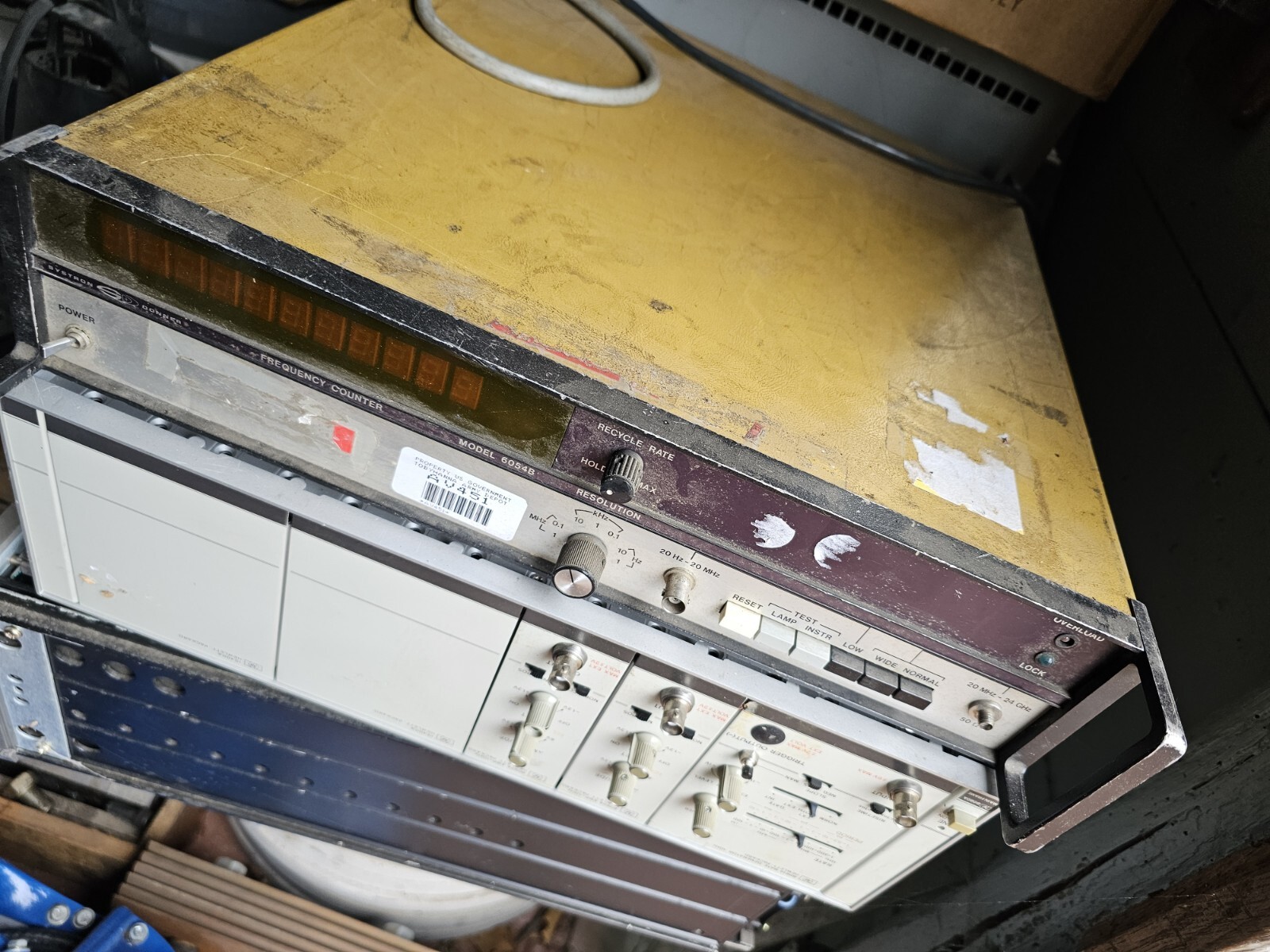 SYSTRON DONNER MODEL 6054B FREQUENCY COUNTER | eBay