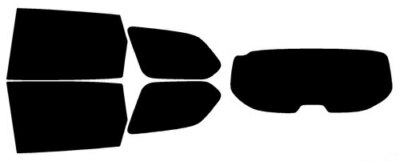 Fits 2013-2021 Nissan Pathfinder (Rear) Precut Window Tint Kit ...