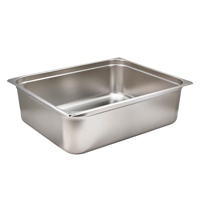 GenWare Stainless Steel Gastronorm Pan Storage Buffet Food Pan 2/1 ...