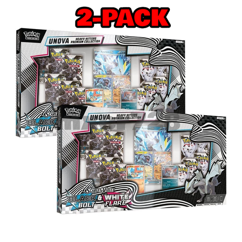 Pokémon TCG: Unova Heavy Hitters Premium Collection 2-pack PRESALE ...