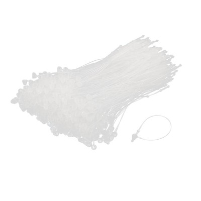 Snap Lock Pin Security Loop Plastic Tag Fastener Ties | eBay