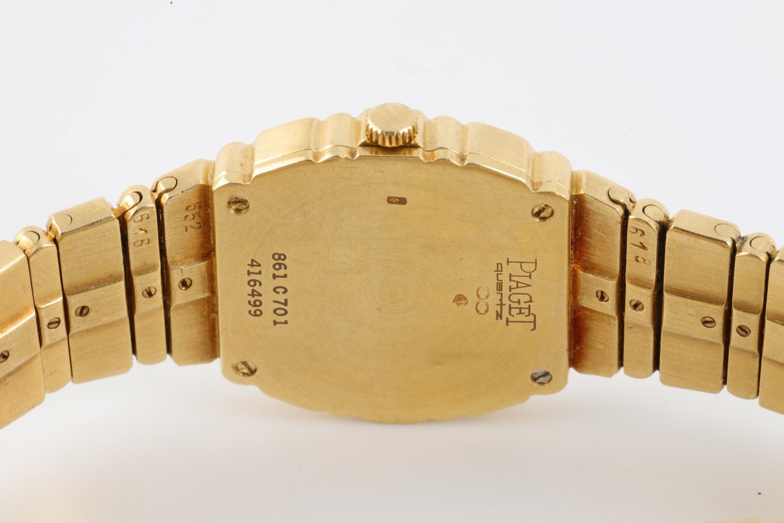 Piaget Polo 861 C 701 18K Yellow Gold 23mm Ladies Watch (79.80g.) | eBay