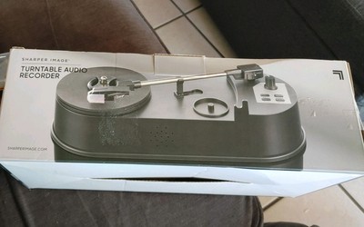 Sharper Image Turntable Audio Recorder, Turntable to MP3 converter | eBay