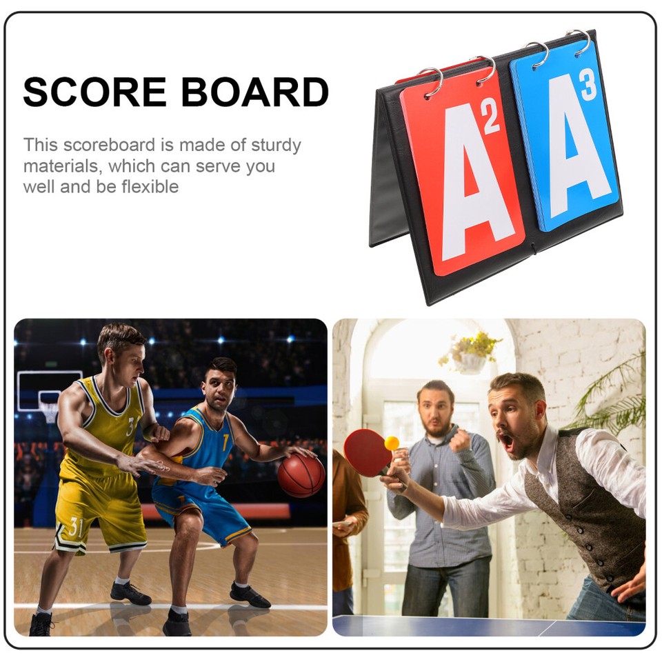 5 Count Scoreboard Pvc Tabletop Scorekeeper Baseball Sports | eBay