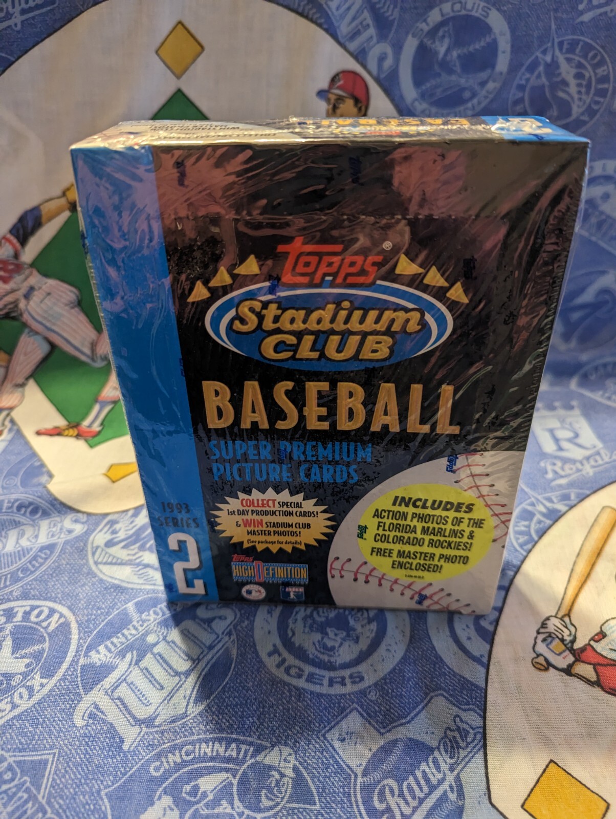 1993 Topps Stadium Club Baseball Series 2 Hobby Box Super Premium Cards ...