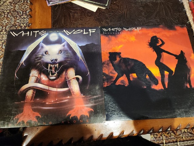 White Wolf Endangered Species 1986 RCA Vinyl LP for sale online | eBay