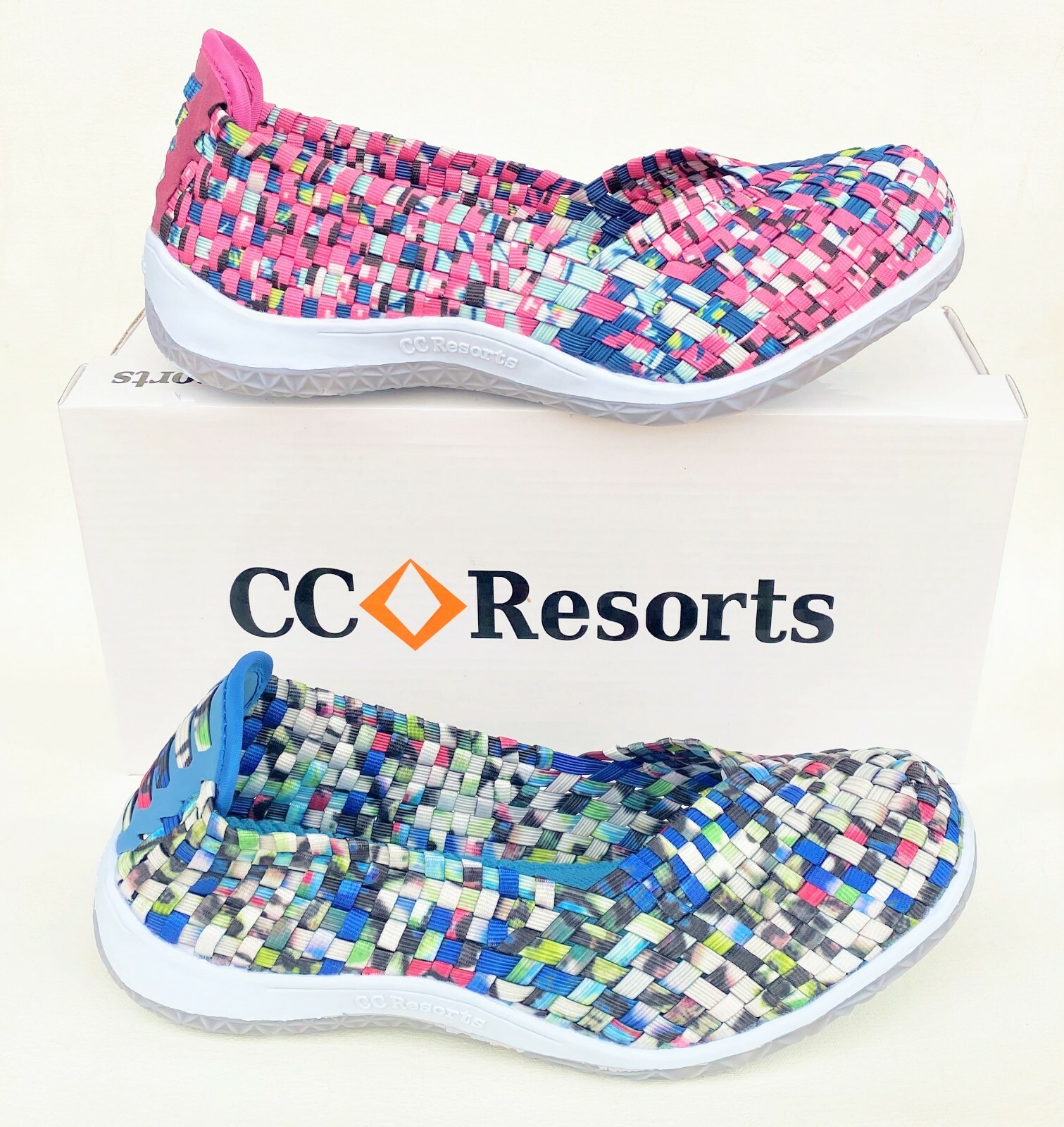 New CC Resorts shoes cloud comfort elastic SLIP ON walking shoe Sugar 8 ...
