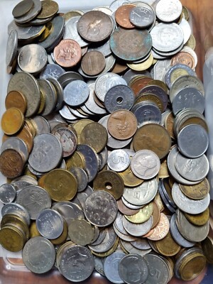 1.75kg Mixed bulk world coins (Images of the ACTUAL COINS) | eBay