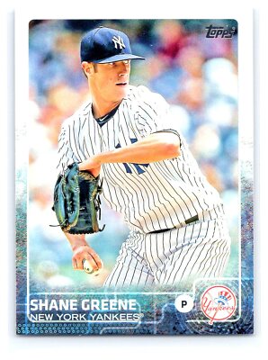 2015 Topps Baseball #343 Shane Greene New York Yankees | eBay
