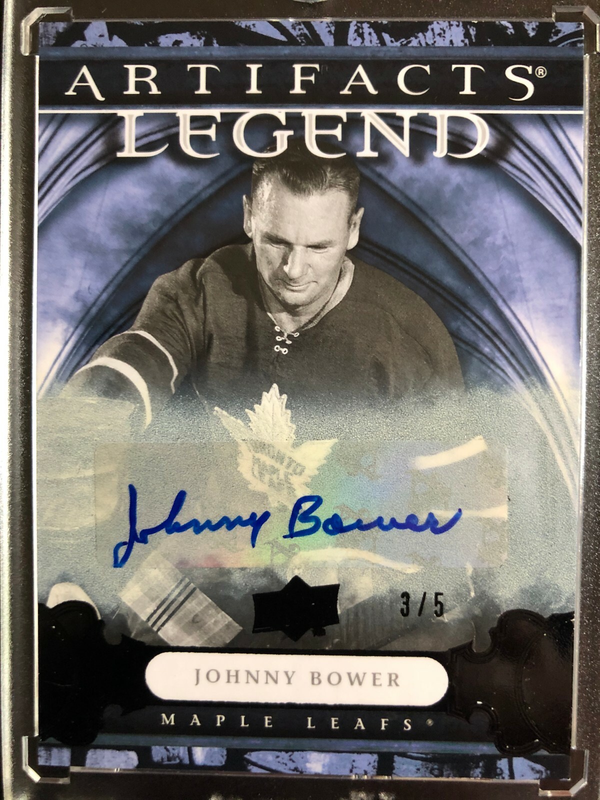 Johnny Bower Autographed Memorabilia | Signed Photo, Jersey ...