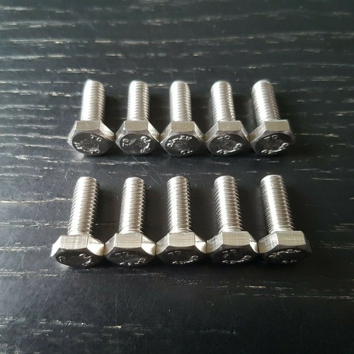 Pinto Stainless Rocker Cover Hex Head Bolts Ford Escort MK1 MK2 Capri ...